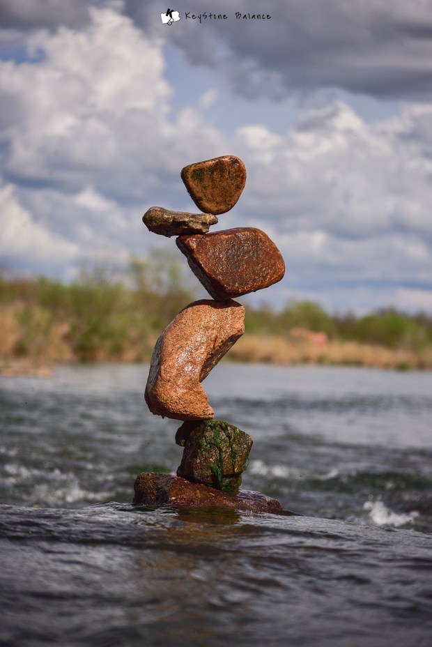 KeyStone Balance | Stone balancing by Tim Anderson