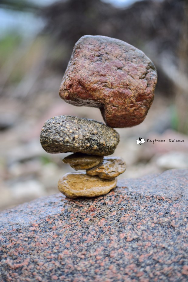 KeyStone Balance | Stone balancing by Tim Anderson
