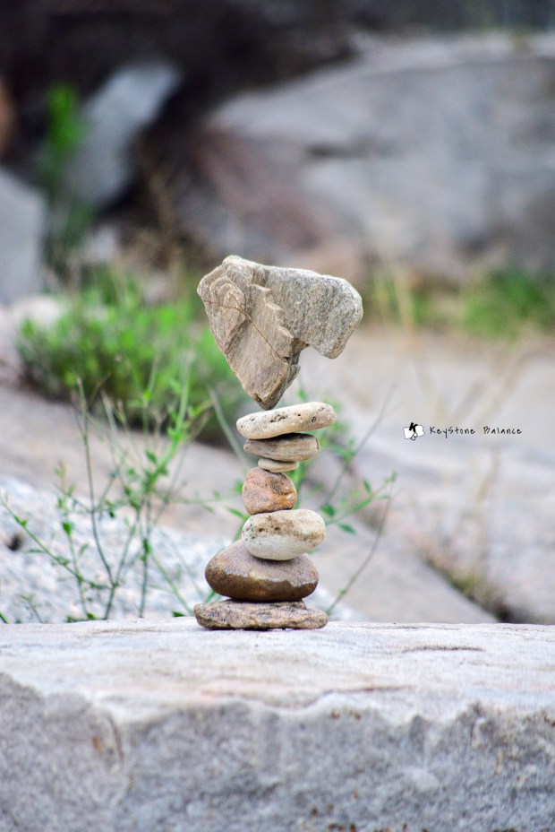 KeyStone Balance | Stone balancing by Tim Anderson