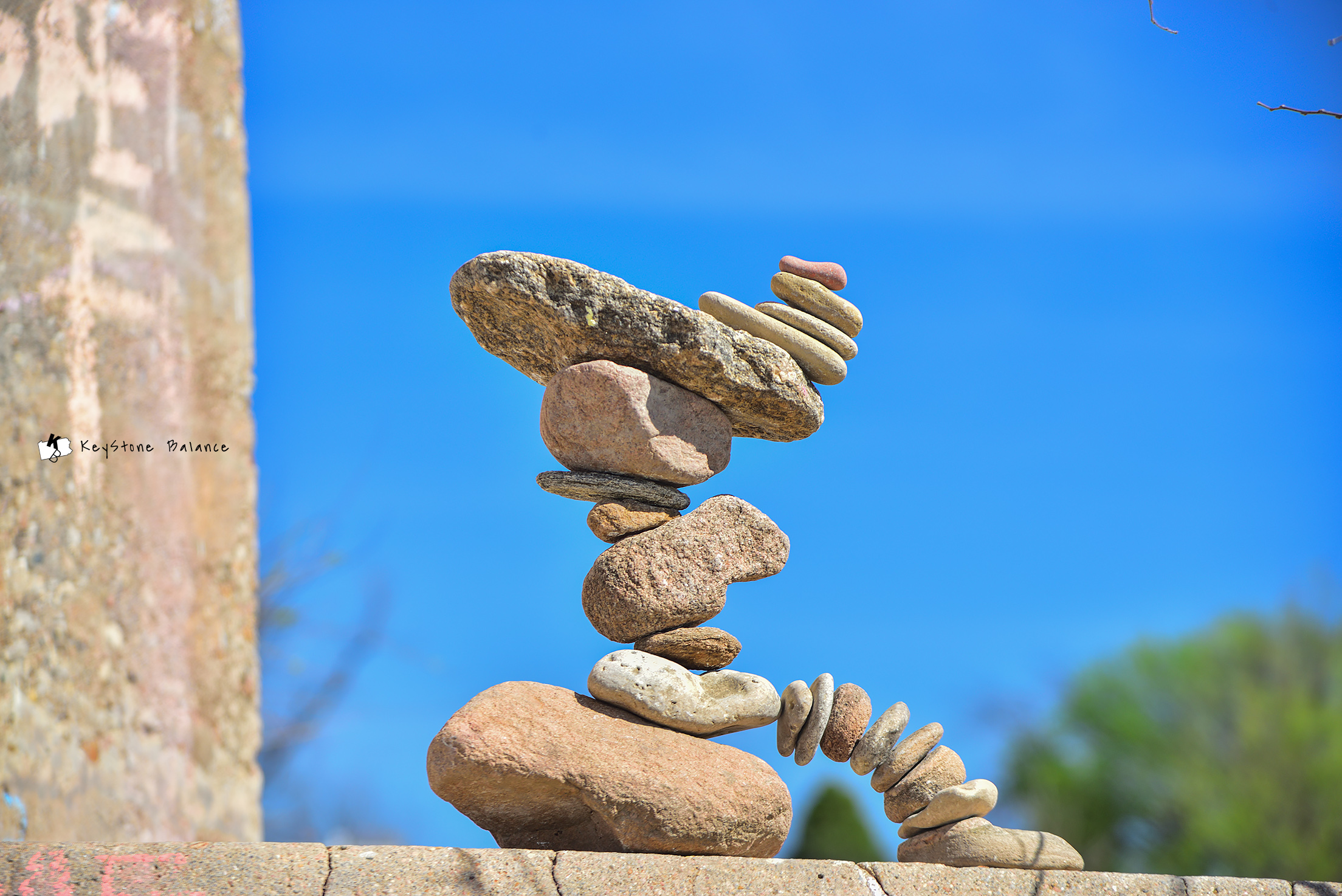 KeyStone Balance | Stone balancing by Tim Anderson