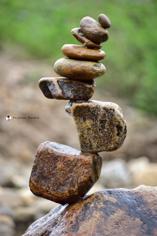 KeyStone Balance | Stone balancing by Tim Anderson